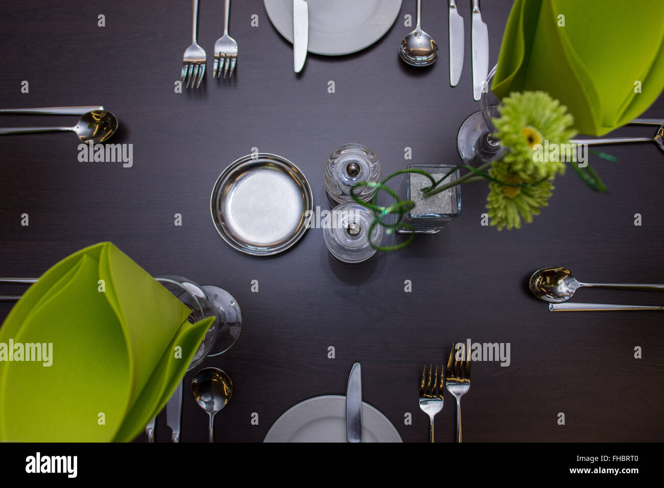 Restaurant Gedeck Stockfotos und -bilder Kaufen - Alamy