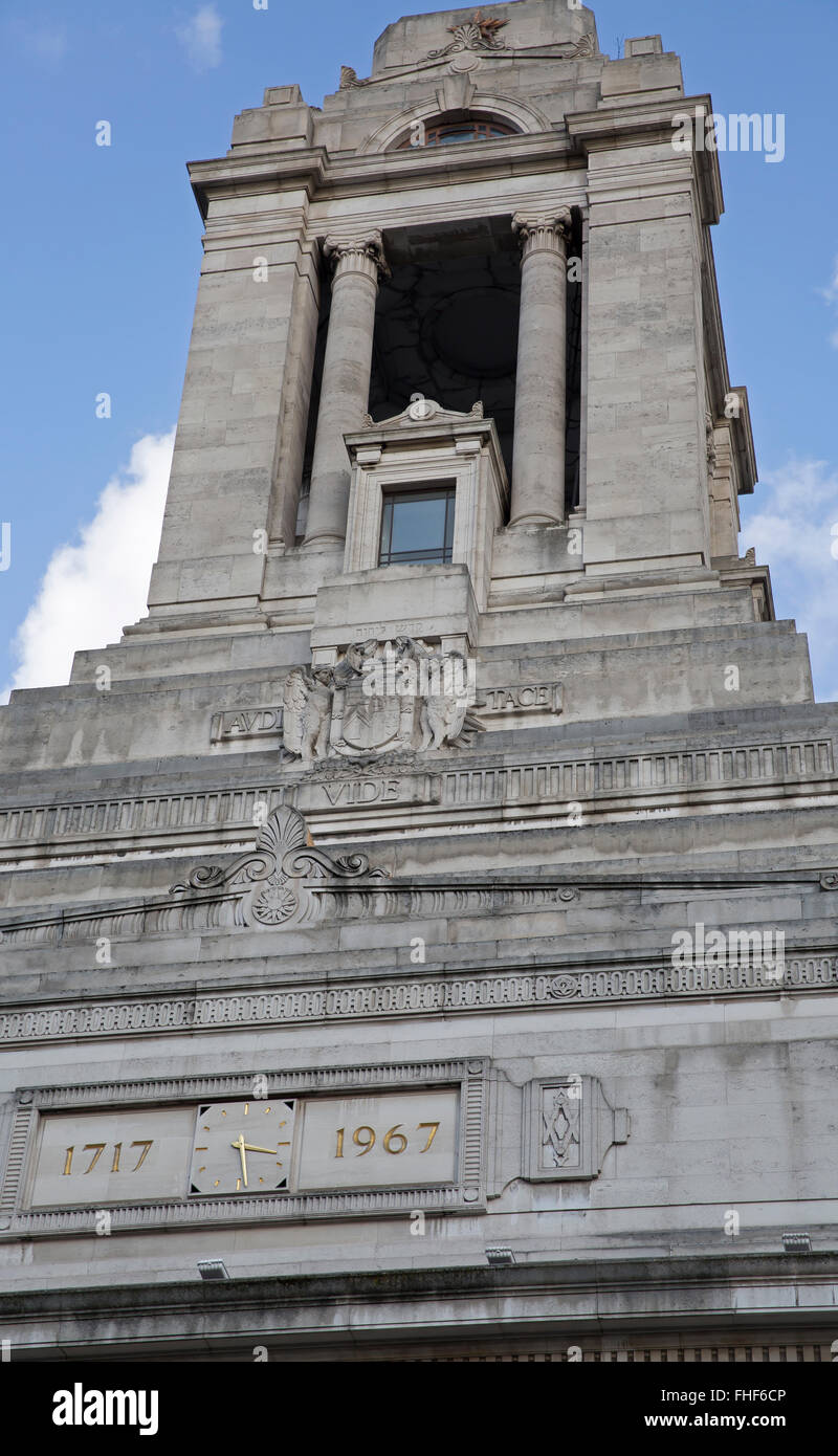 Freemasons Hall, Great Queen Street, London. Gegründet im Jahre 1717 ...