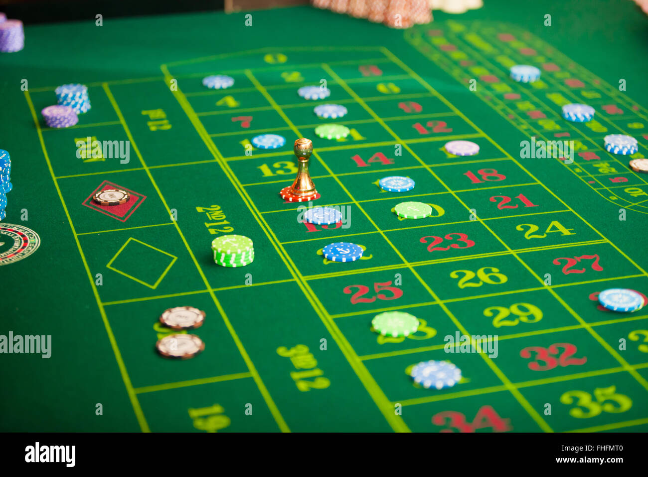 Roulette table -Fotos und -Bildmaterial in hoher Auflösung – Alamy