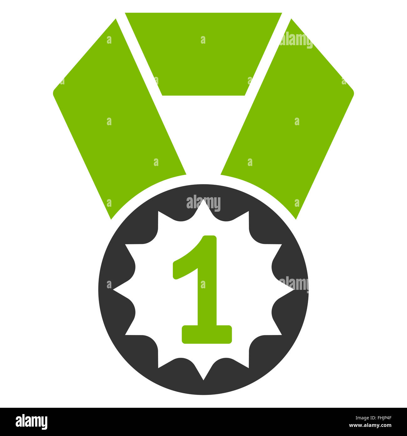 Erster Platz-Symbol aus Wettbewerb Amp; Erfolg-Bicolor Icon-Set ...