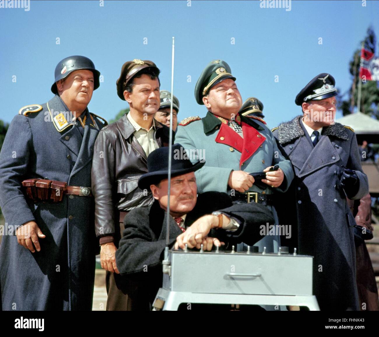 John Banner Bob Crane Leon Askin And Werner Klemperer Hogans Heroes 1965