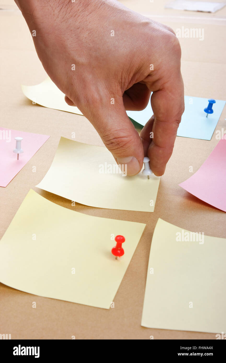 Notizen hinweisschild -Fotos und -Bildmaterial in hoher Auflösung – Alamy