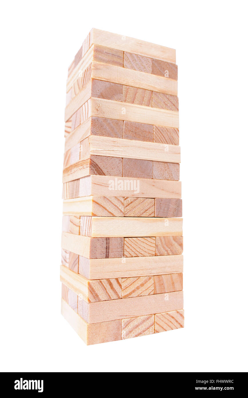 Jenga Turm Stockfotos und -bilder Kaufen - Alamy