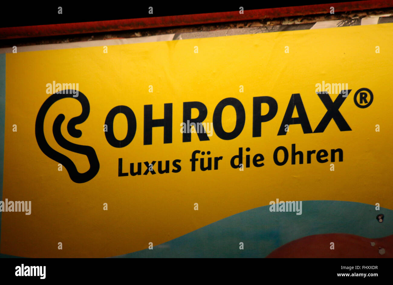 Markennamen: "Ohropax", Berlin Stockfotografie - Alamy