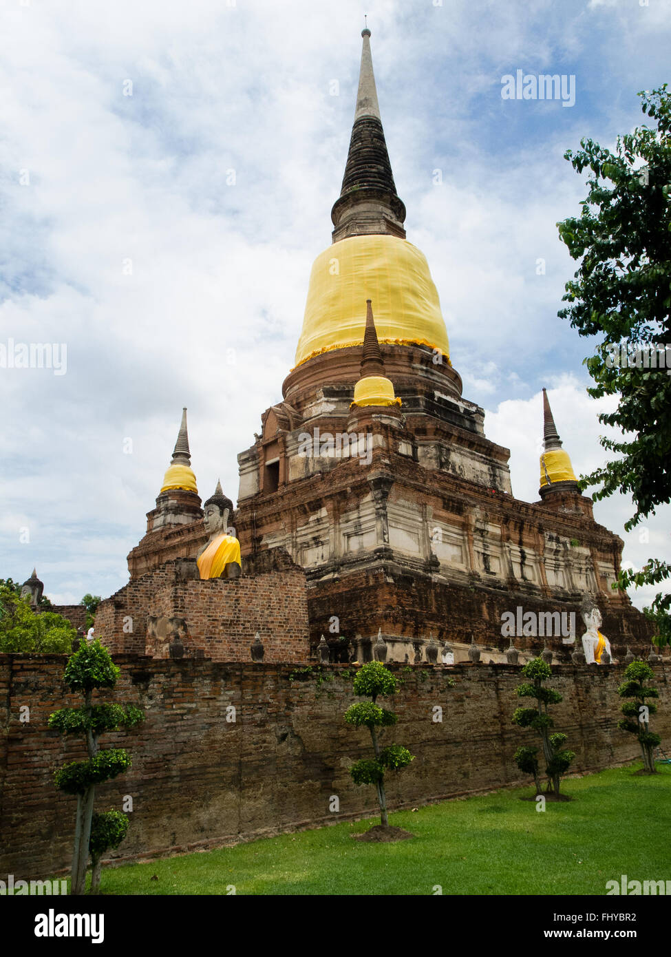 Wat Phanan Choeng, Ayutthaya, Thailand Stockfotos und -bilder Kaufen ...