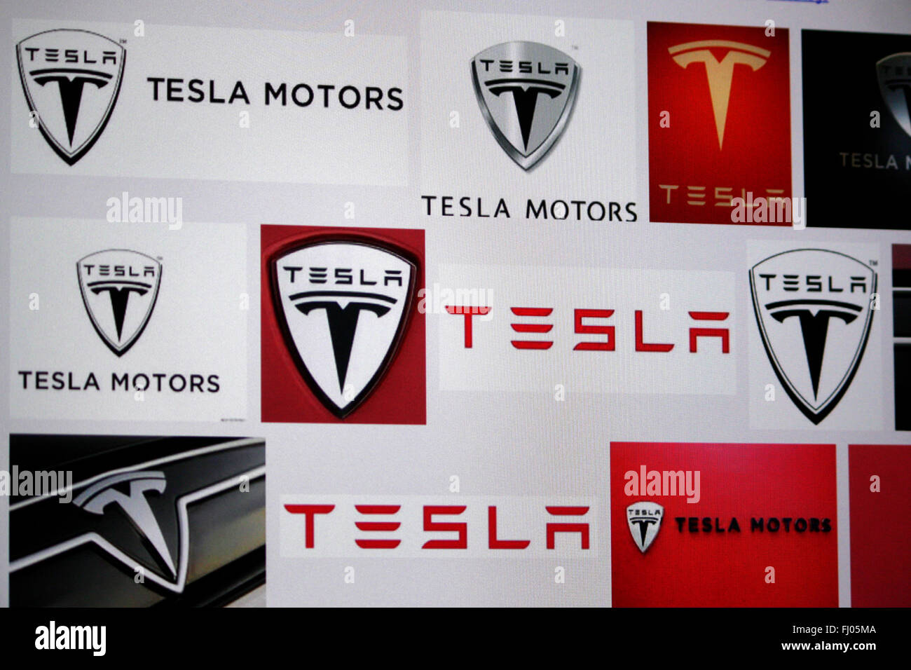 Tesla beschilderung -Fotos und -Bildmaterial in hoher Auflösung – Alamy
