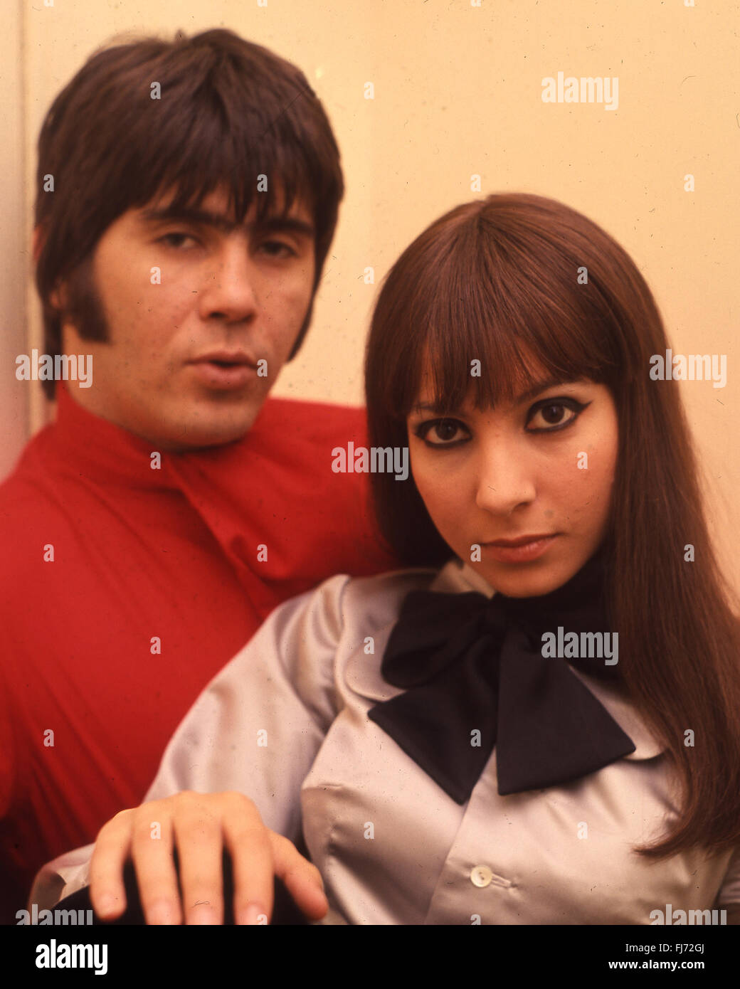 ESTHER und ABI OFARIM israelische pop-Duo im Jahr 1966. Foto Tony Gale ...
