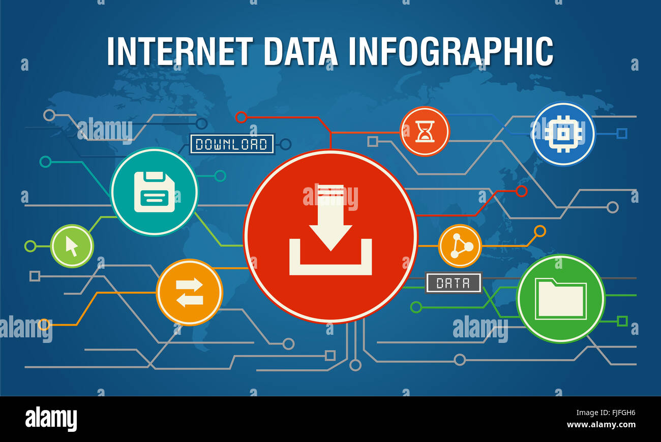 Blaue infografik -Fotos und -Bildmaterial in hoher Auflösung – Alamy