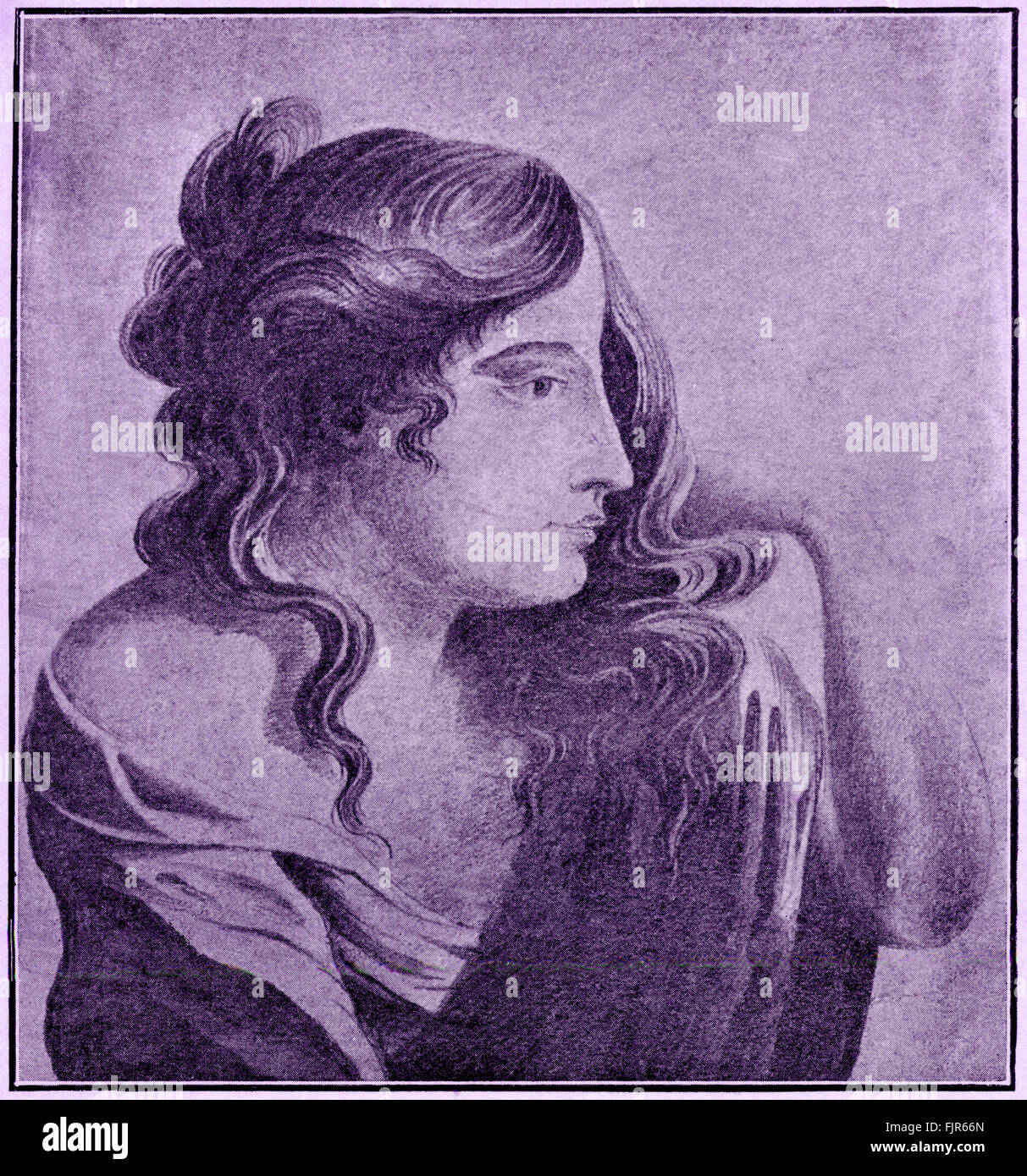 Emma Lady Hamilton (1765 – 1815) - früheste Amateur Skizzieren von Miss ...