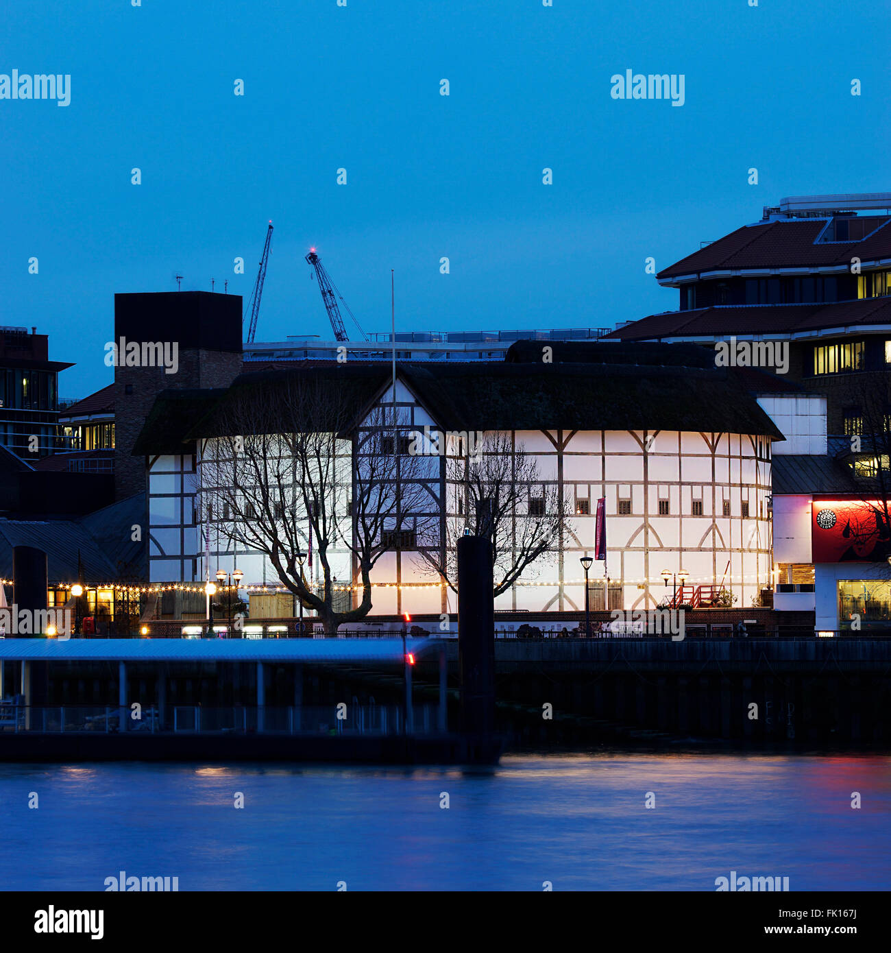 Shakespeare Globe London Stockfotos und -bilder Kaufen - Alamy