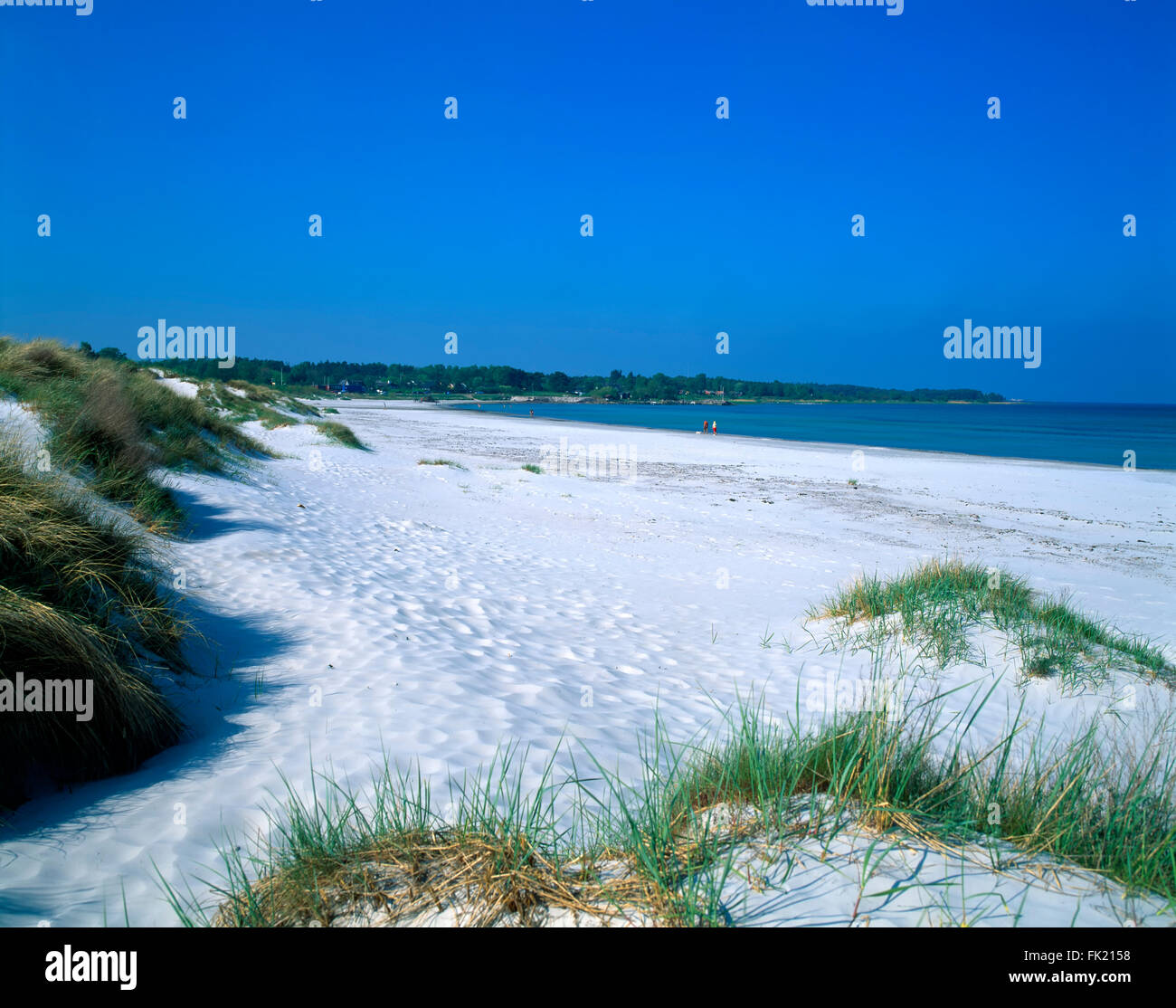 Balka-Strand in der Nähe von Snogebaek, Bornholm Island, Dänemark ...