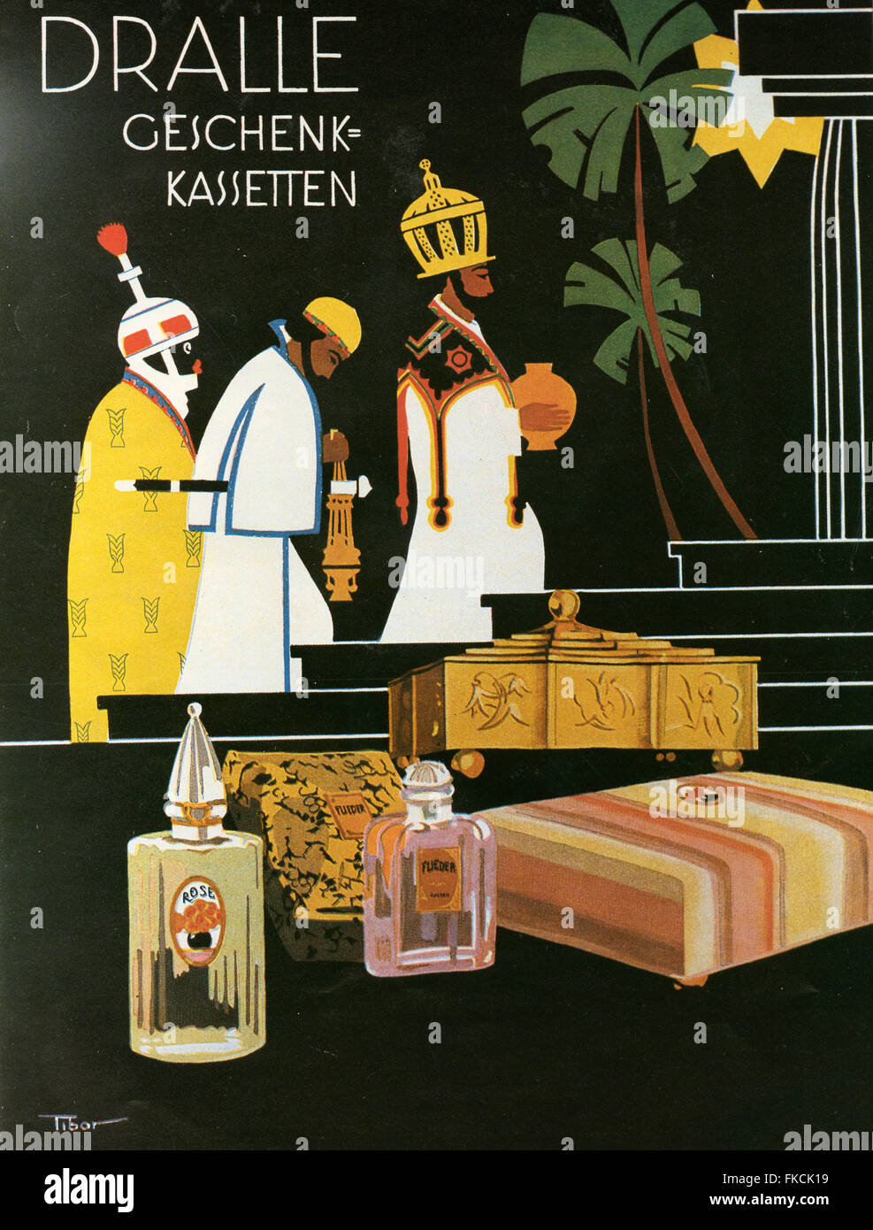 1920er Jahren Deutschland Dralle Poster Stockfotografie - Alamy