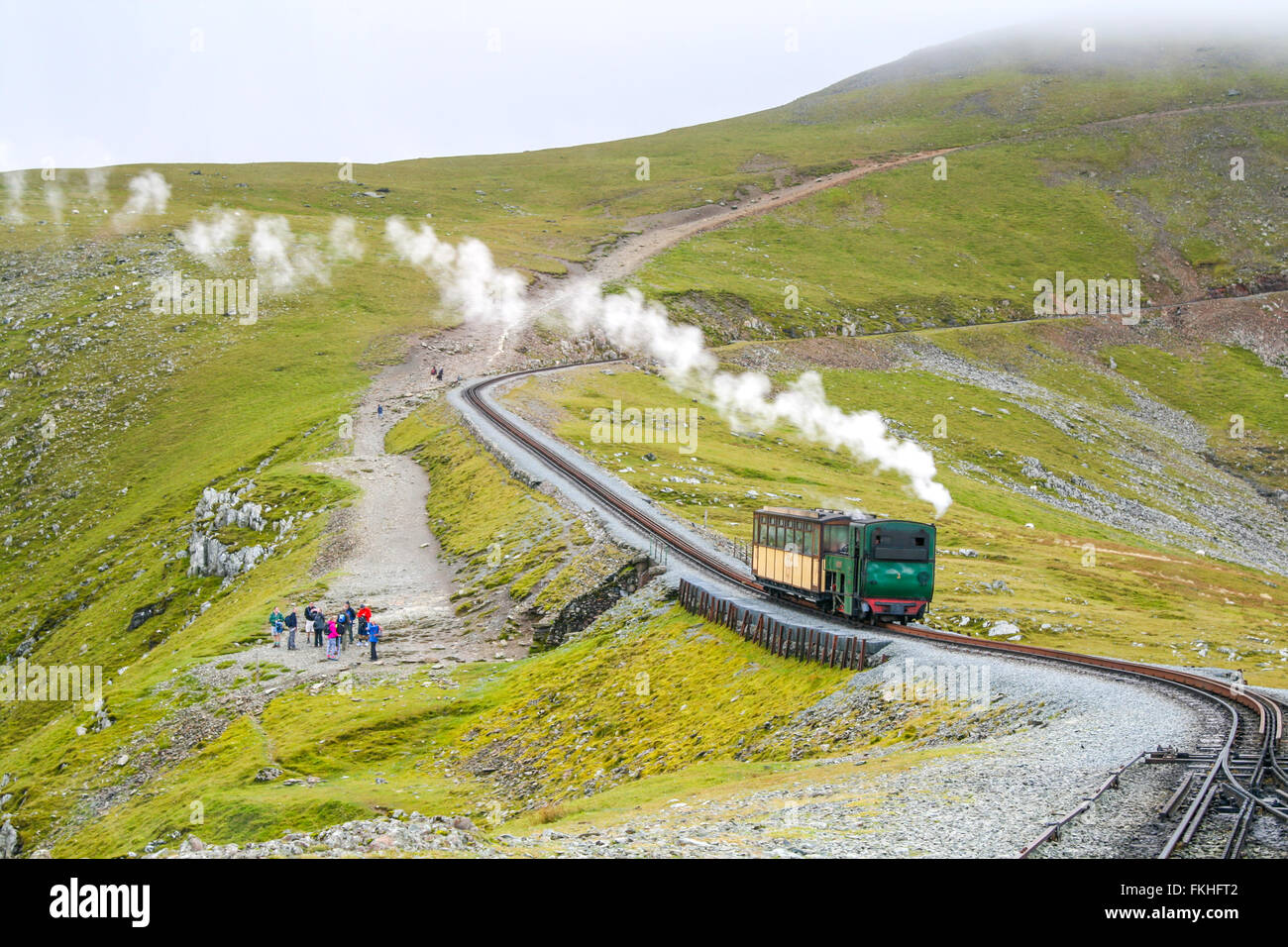 Snowdon bergbahn -Fotos und -Bildmaterial in hoher Auflösung – Alamy
