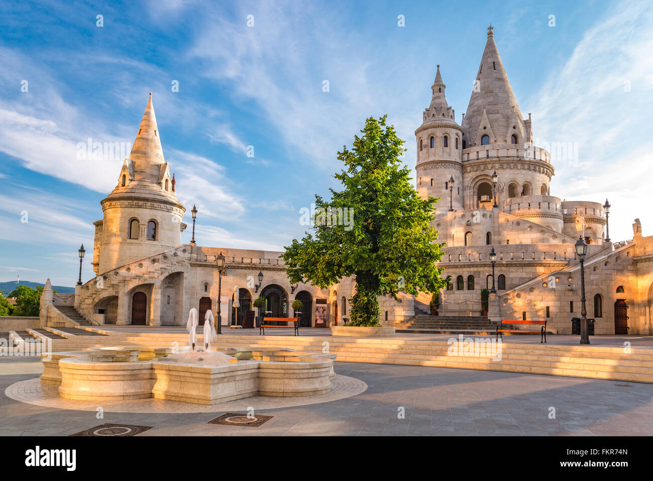 Fischerbastei, Budapest, Ungarn Stockfotografie - Alamy
