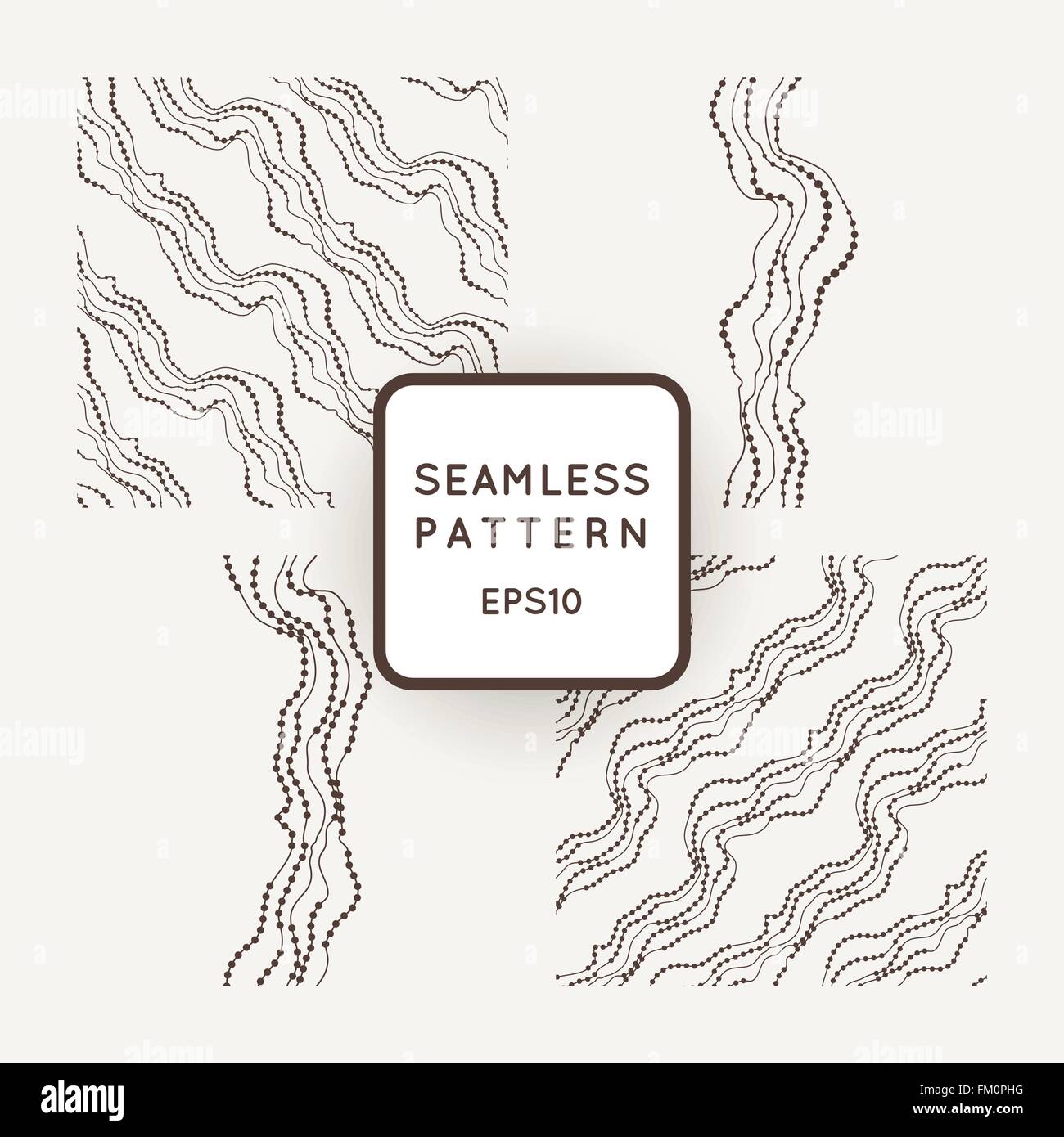 Monochromatic seamless curved line pattern -Fotos und -Bildmaterial in ...