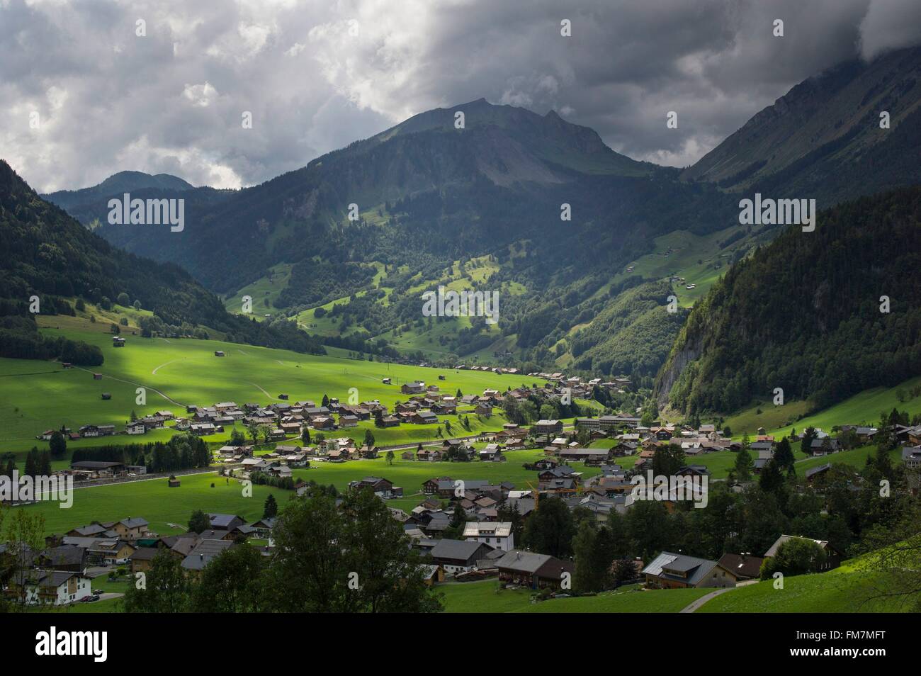 Österreich, Vorarlberg, Bregenzerwald, Au Stockfotografie - Alamy