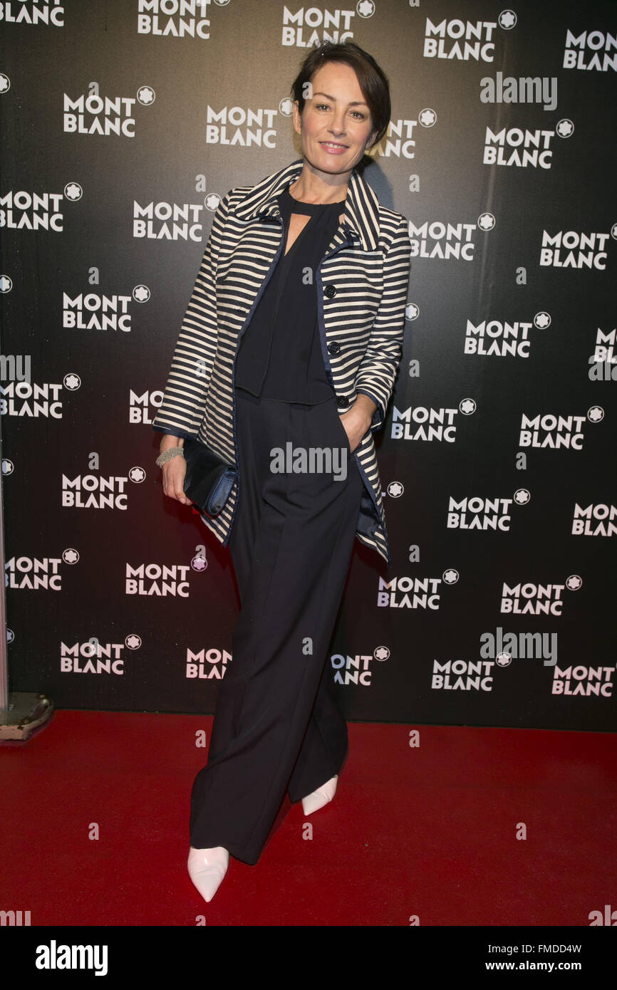 Teilnahme an Montblanc Store Opening Hamburg mit prominenten: Sabrina ...
