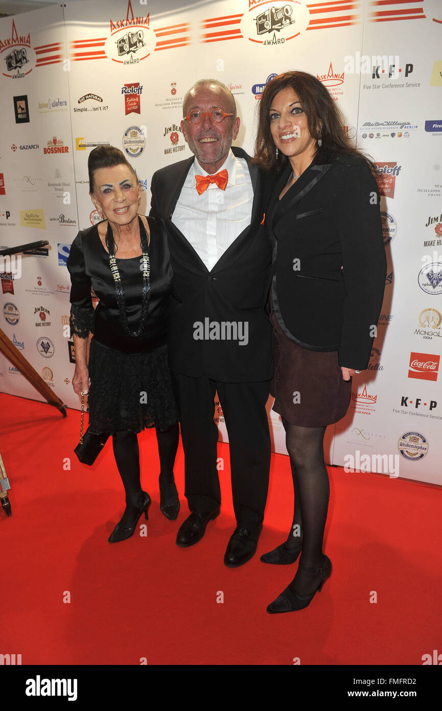 Askania Award am Hotel Kempinski mit: Maria Brauner, Leonard Müller ...