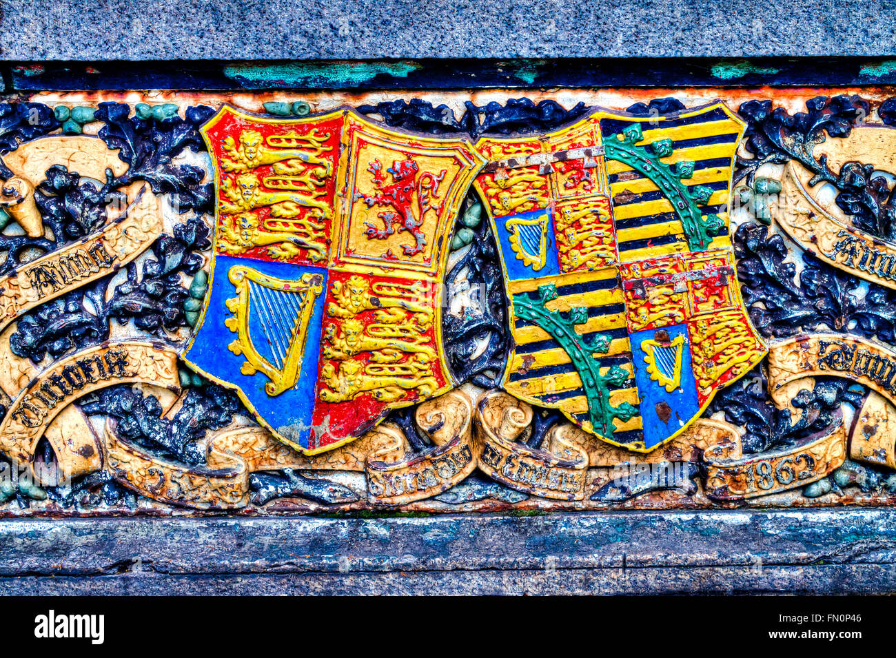 Queen victoria coat of arms -Fotos und -Bildmaterial in hoher Auflösung ...