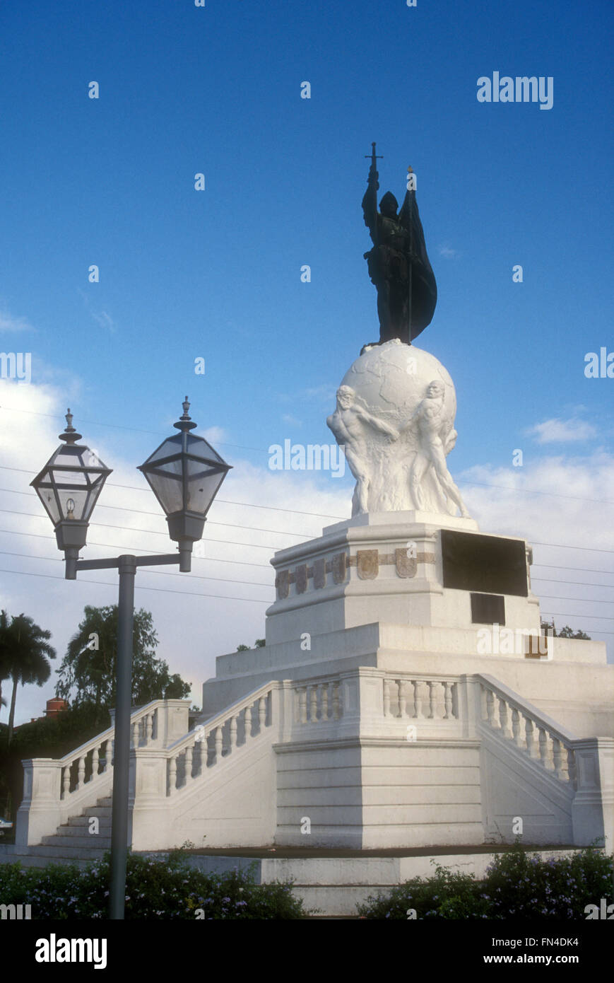 Balboa-Denkmal oder Monumento Vasco Nunez de Balboa in Panama City ...