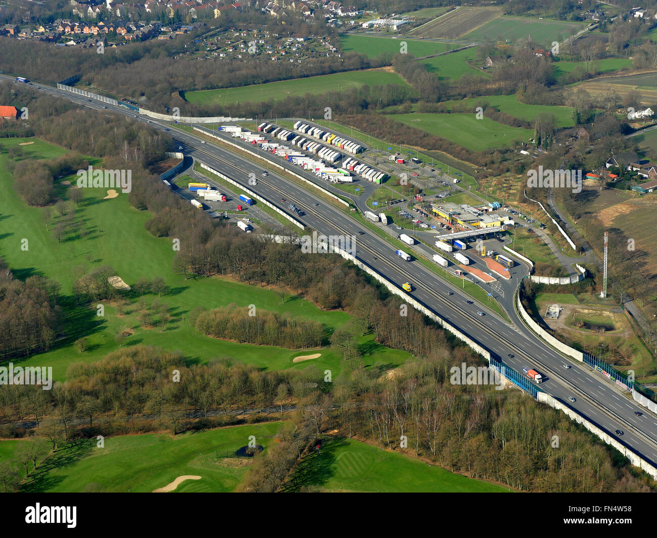 Autobahn rastplatz gelsenkirchen resse -Fotos und -Bildmaterial in ...
