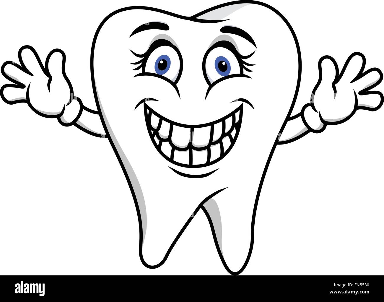 Tooth cartoon -Fotos und -Bildmaterial in hoher Auflösung – Alamy