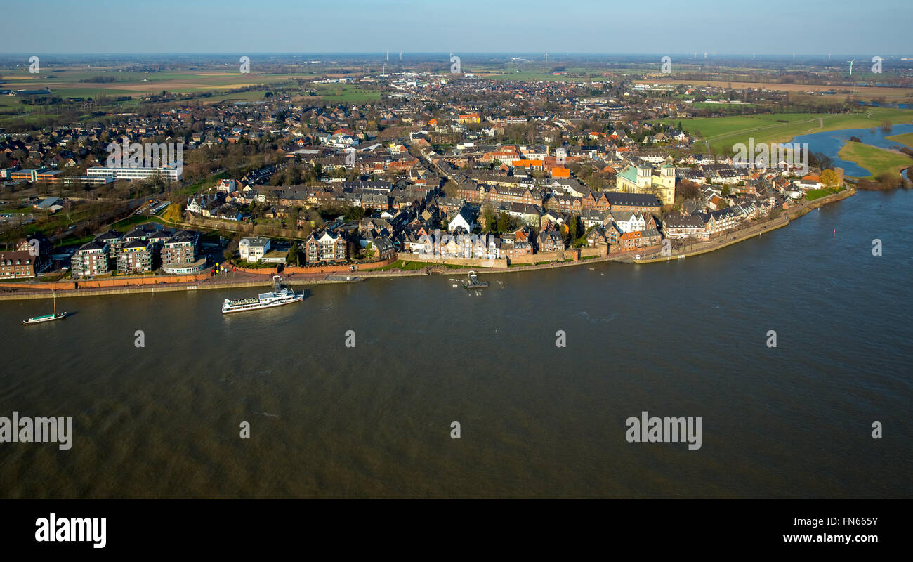 Overlooking the rhine at rees -Fotos und -Bildmaterial in hoher ...