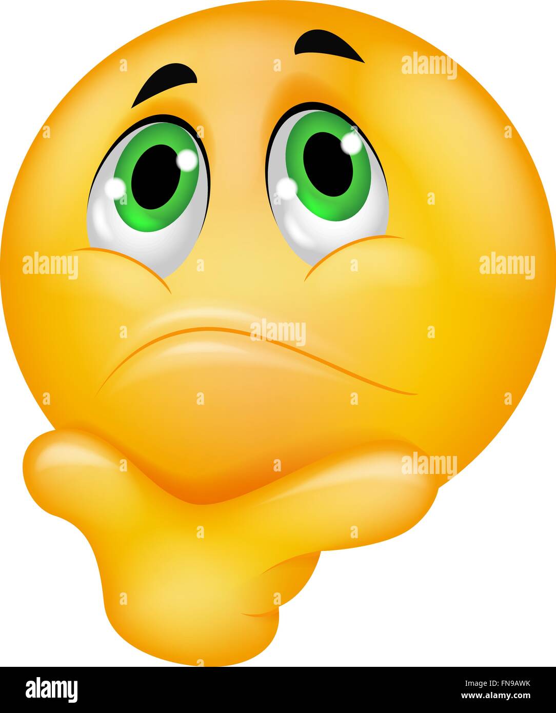 Smiley emoticon facial expression idea Stock-Vektorgrafiken kaufen ...