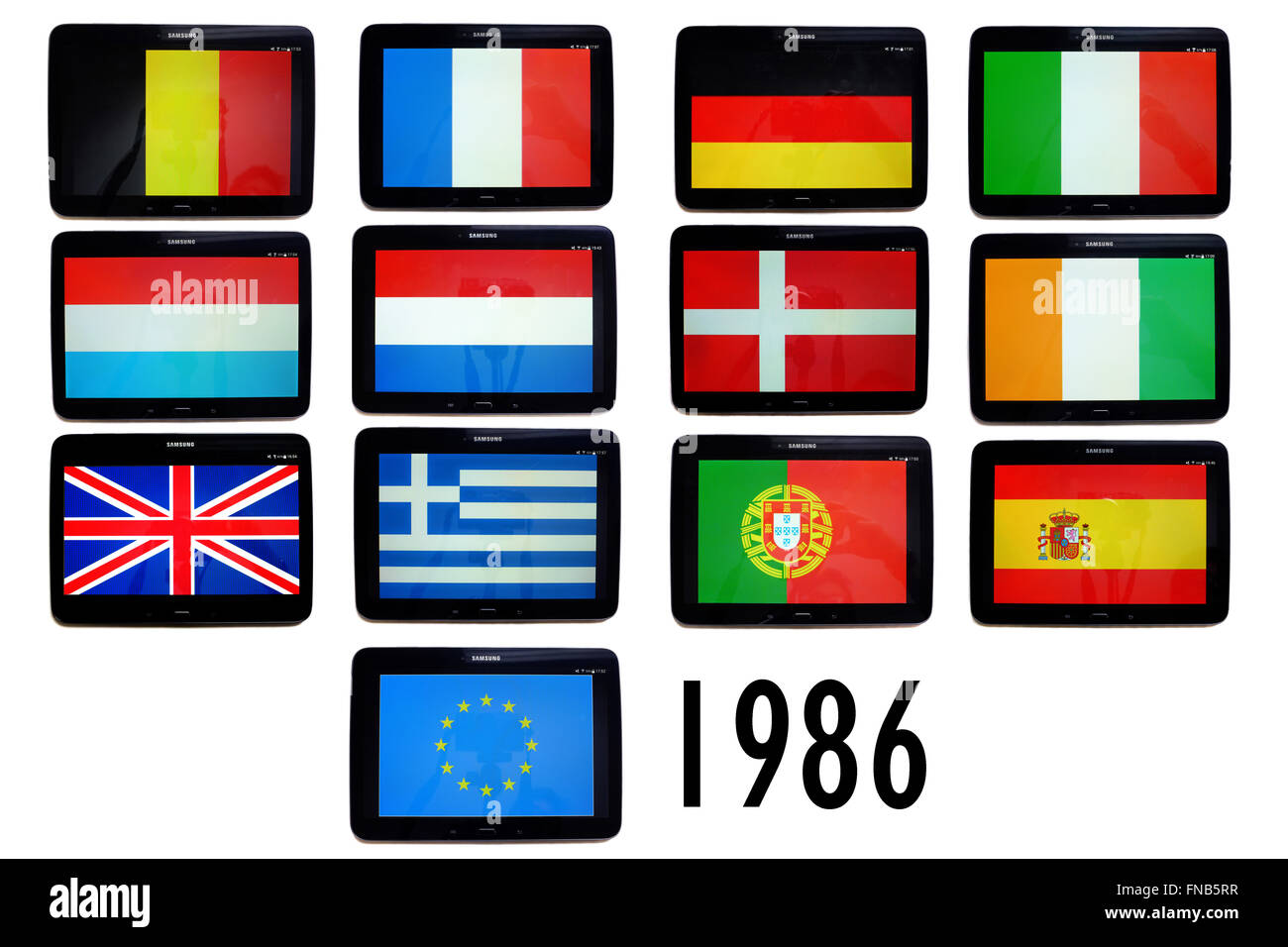 1986 eu mitglieder -Fotos und -Bildmaterial in hoher Auflösung – Alamy