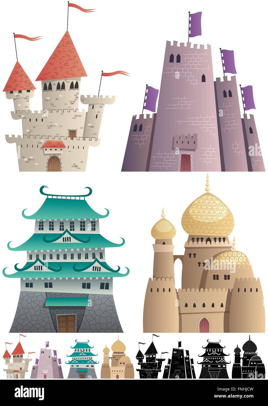 Comic schloss -Fotos und -Bildmaterial in hoher Auflösung – Alamy