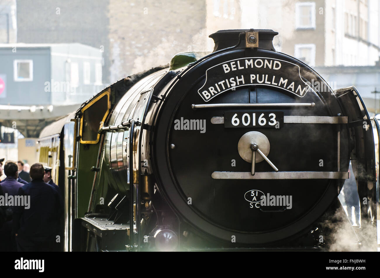 LNER Klasse A1 4-6-2. 60163 'Tornado' Dampflok schleppten die Belmond ...