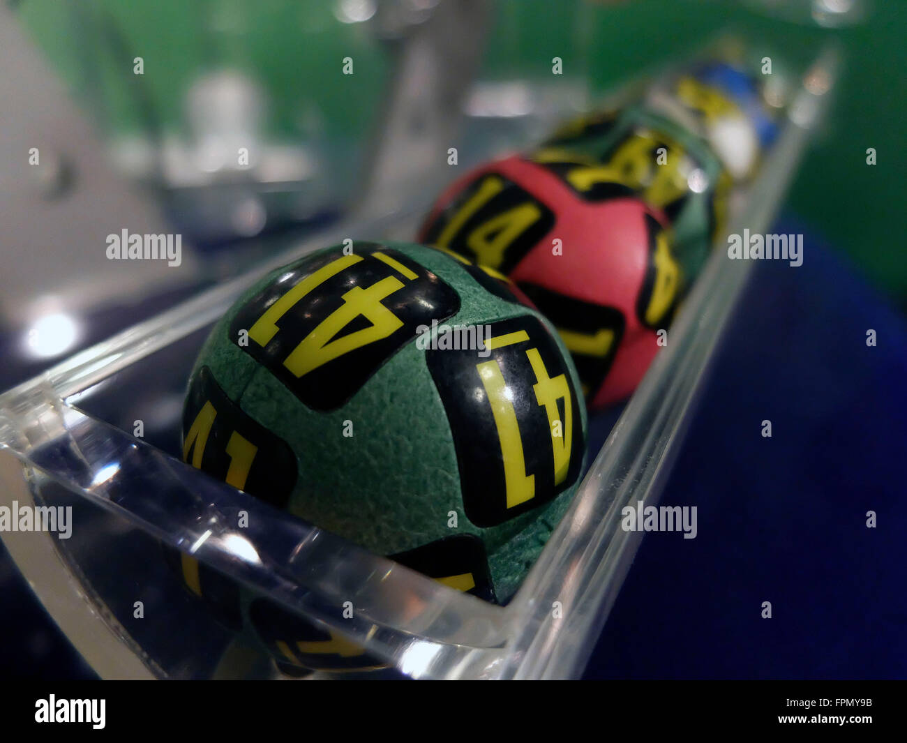 Lotto machine -Fotos und -Bildmaterial in hoher Auflösung – Alamy