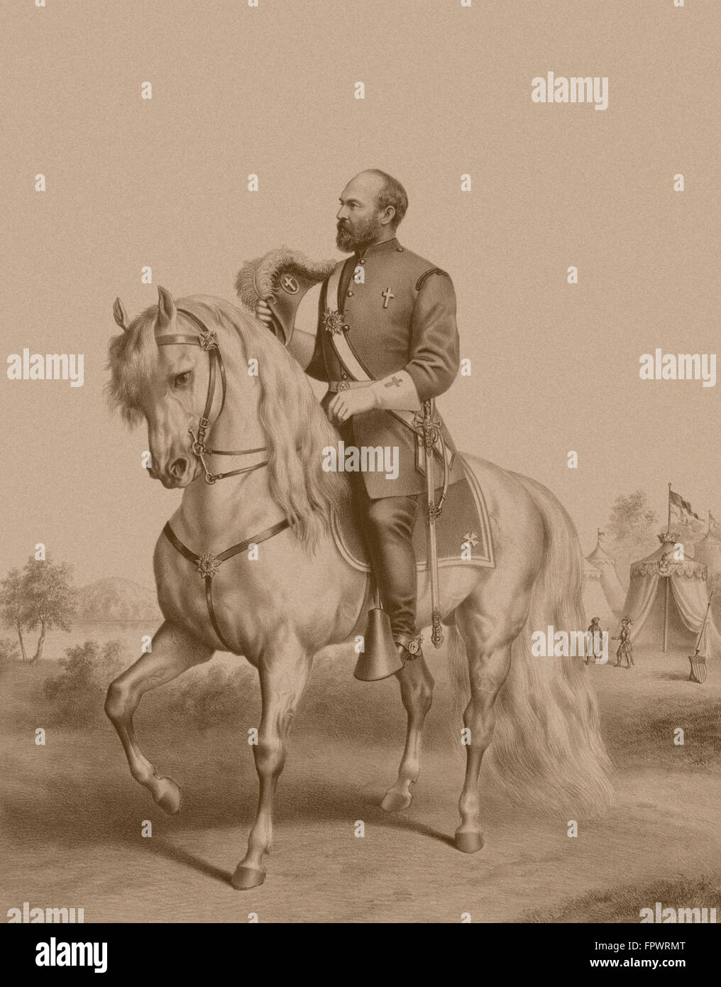 James ein garfield zu pferd -Fotos und -Bildmaterial in hoher Auflösung ...