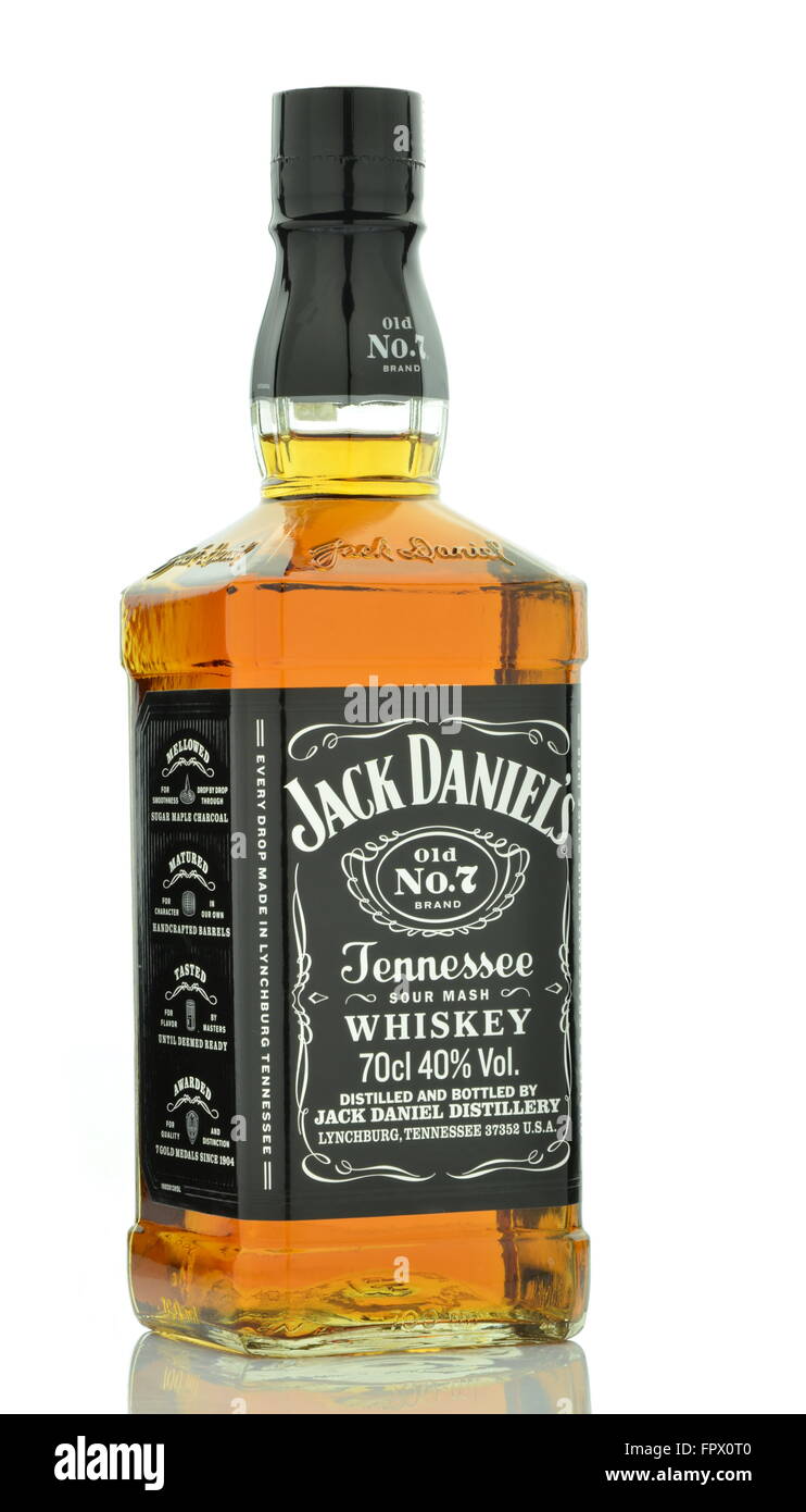 Groe Jack Daniels Flasche