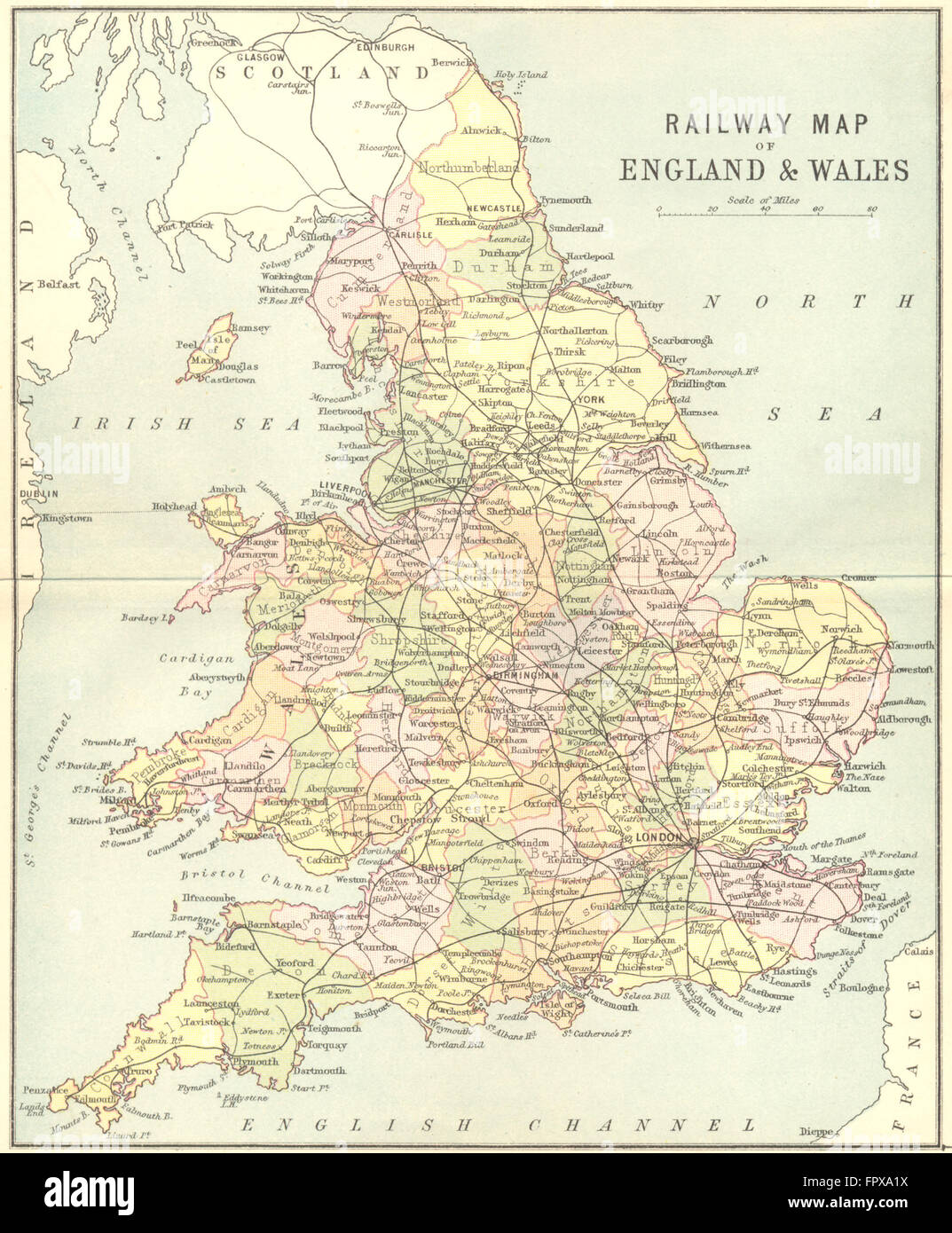 Uk rail map -Fotos und -Bildmaterial in hoher Auflösung – Alamy