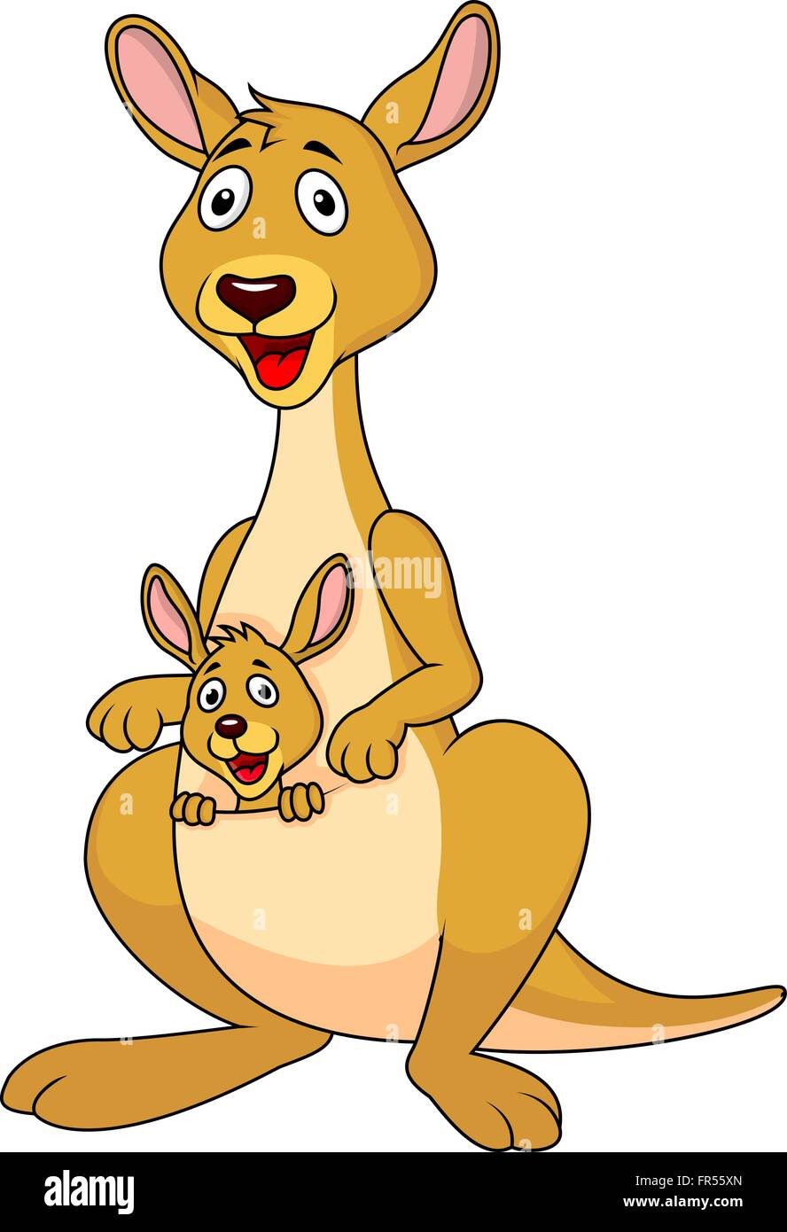 Kangaroo cartoon -Fotos und -Bildmaterial in hoher Auflösung – Alamy