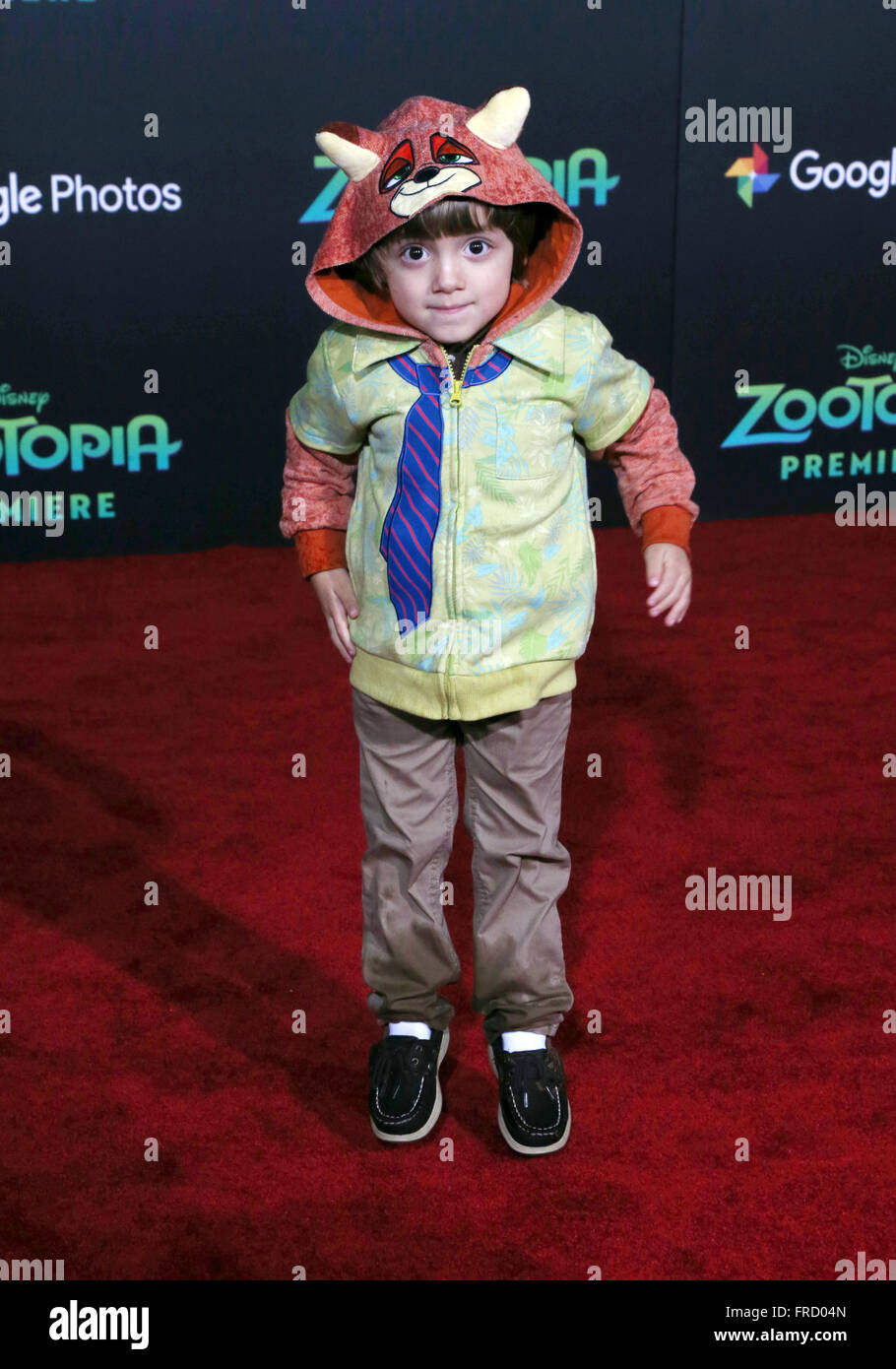 Los Angeles Premiere von Walt Disney Animation Studios "Zootopia" statt ...