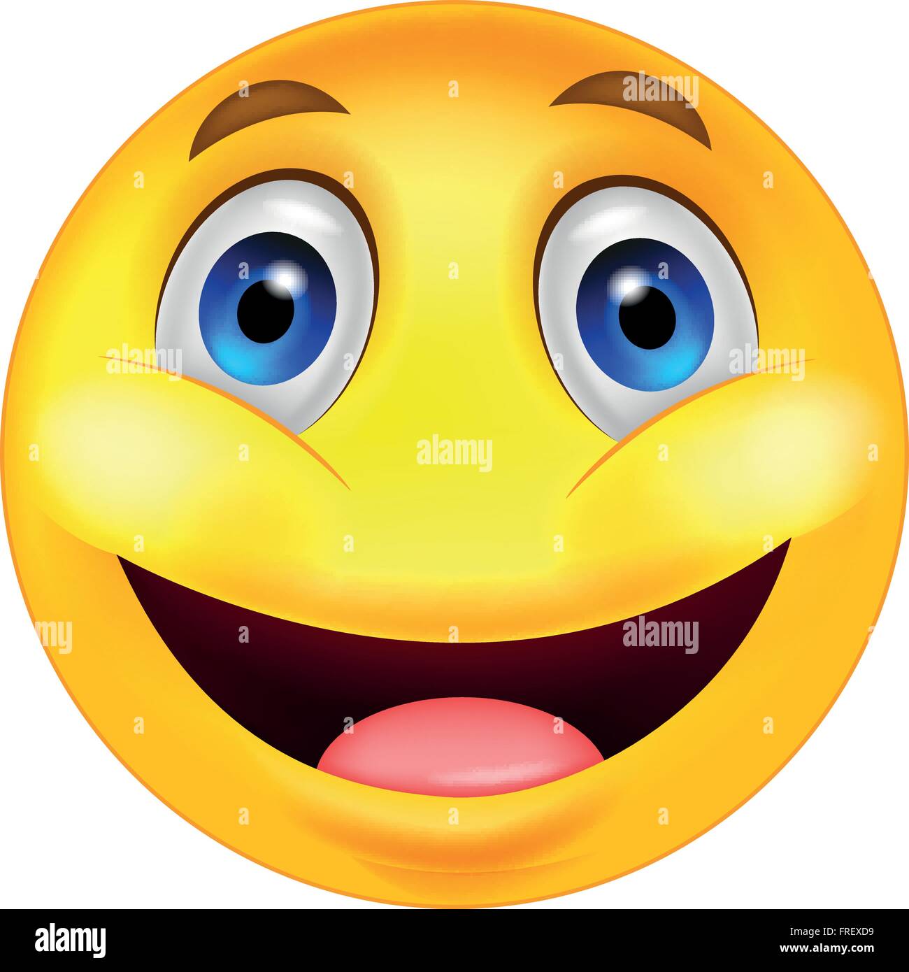 Lachendes Smiley Gesicht