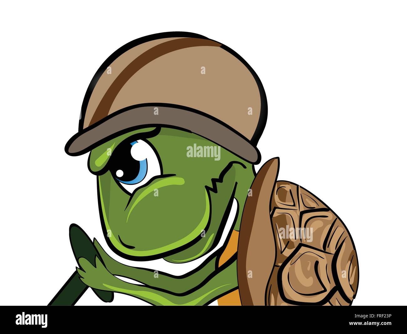 Schildkröte Cartoon: Vector Stock-Vektorgrafik - Alamy