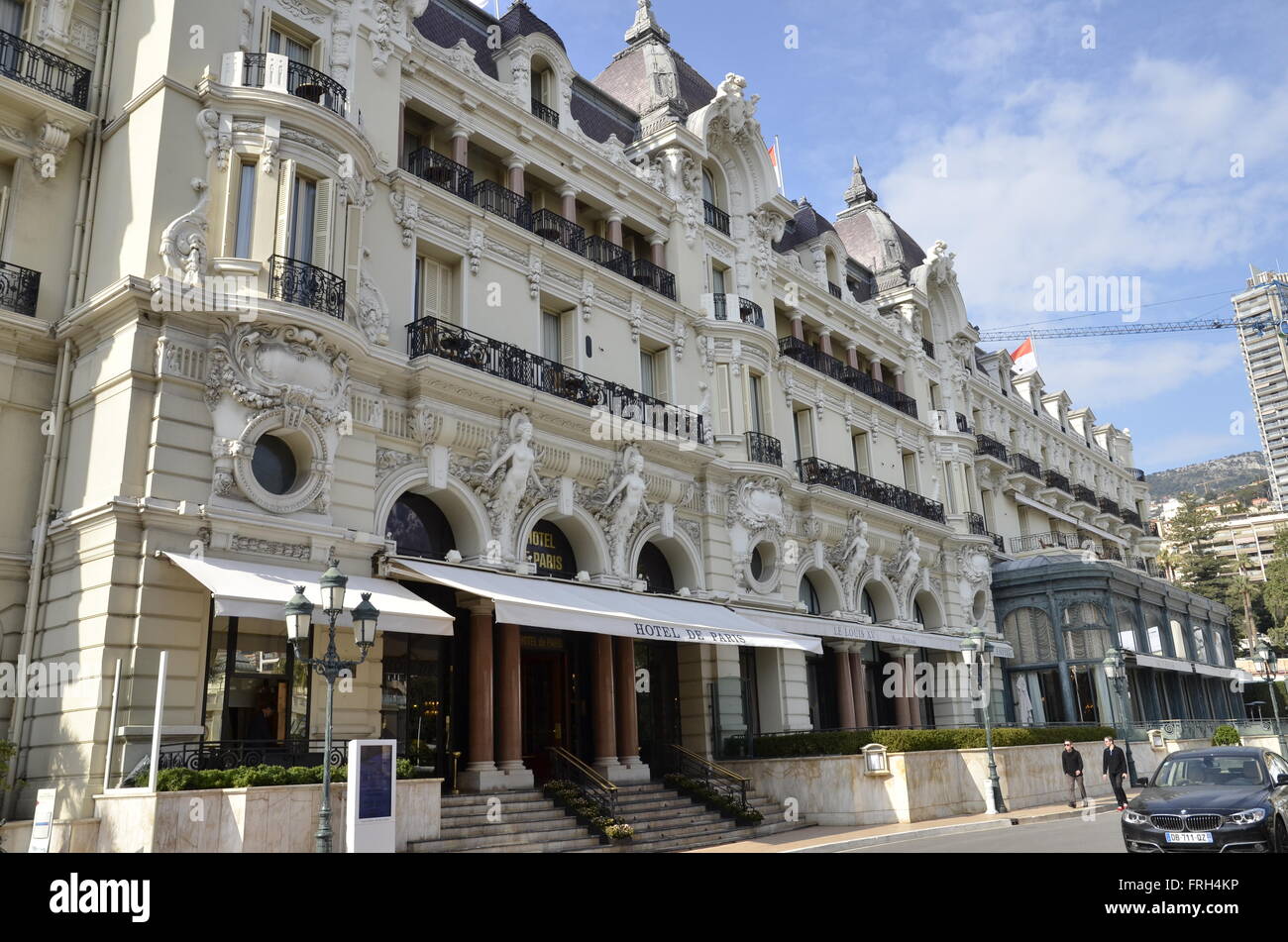 Hotel De Paris Monte Carlo Stockfotos und -bilder Kaufen - Alamy