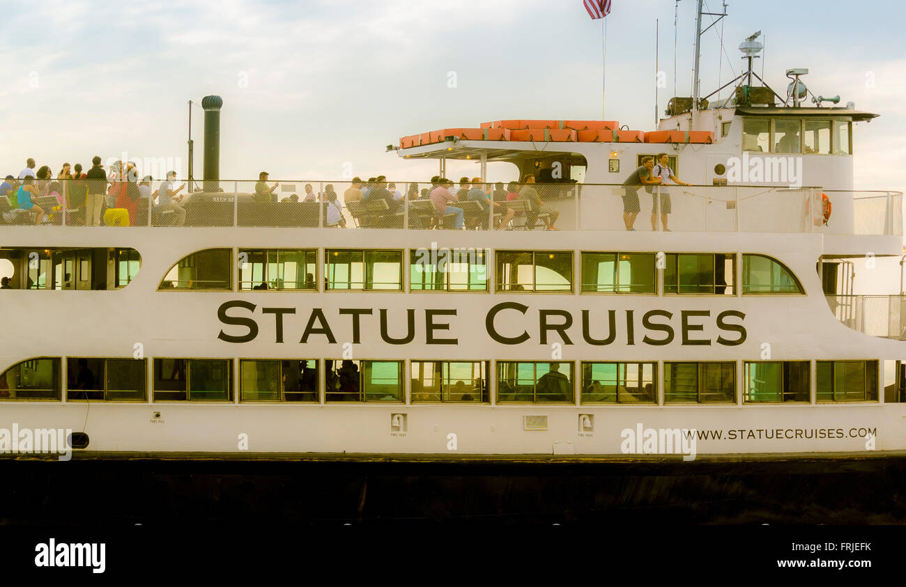 New york statue cruises -Fotos und -Bildmaterial in hoher Auflösung – Alamy