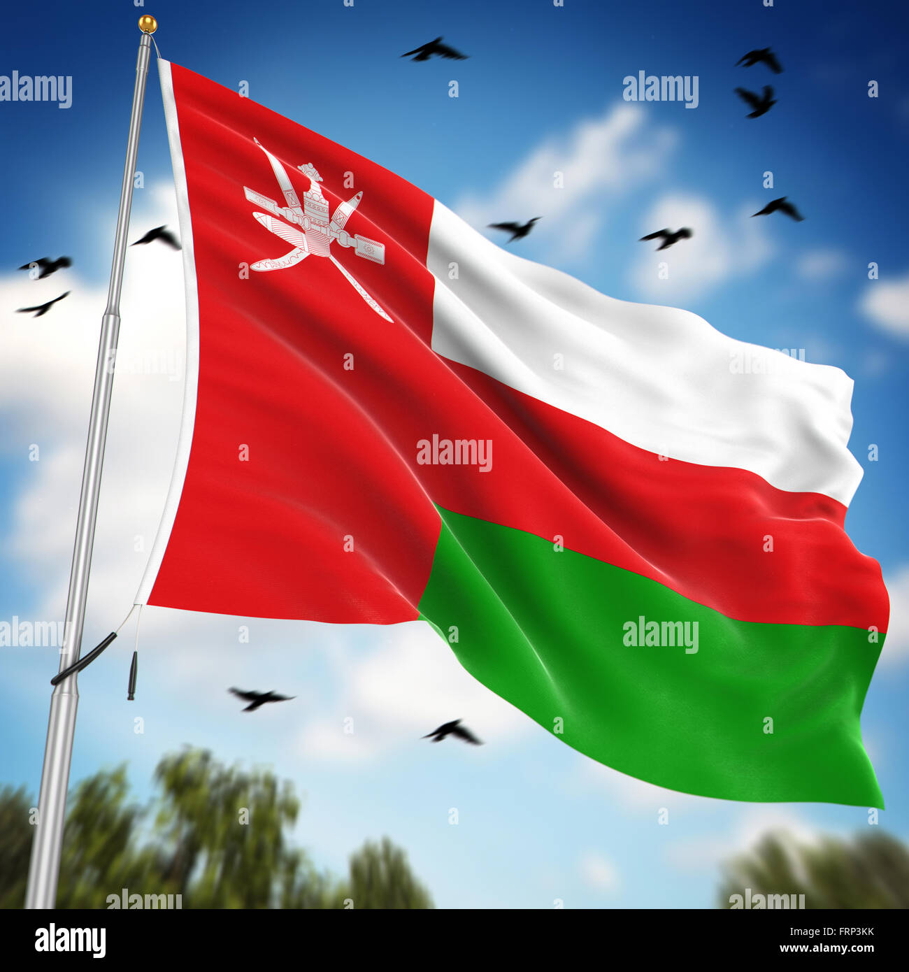 Flagge von oman -Fotos und -Bildmaterial in hoher Auflösung – Alamy