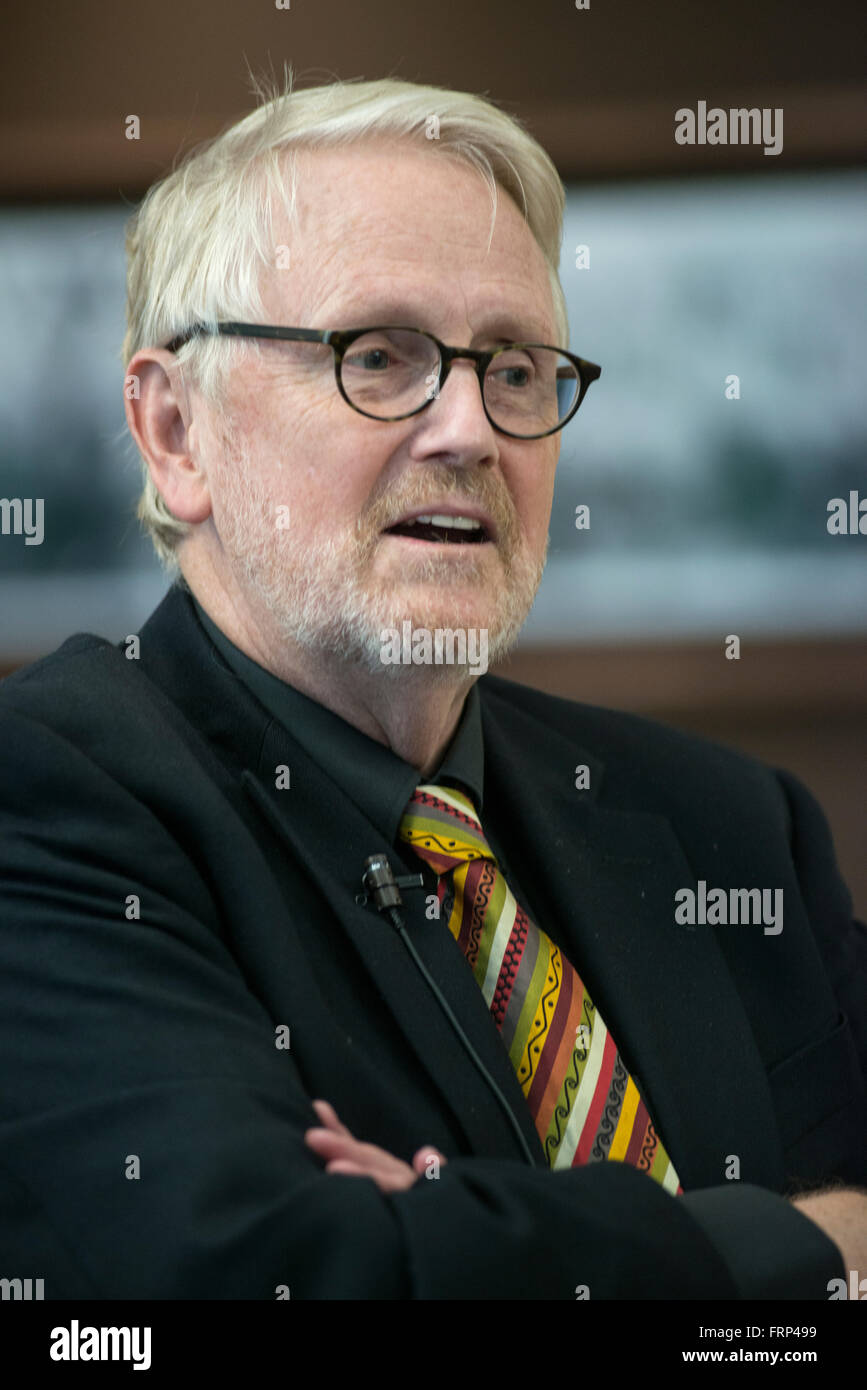 Emporia, Kansas, USA, 8. Oktober 2015 Bo Burlingham Editor bei großen ...