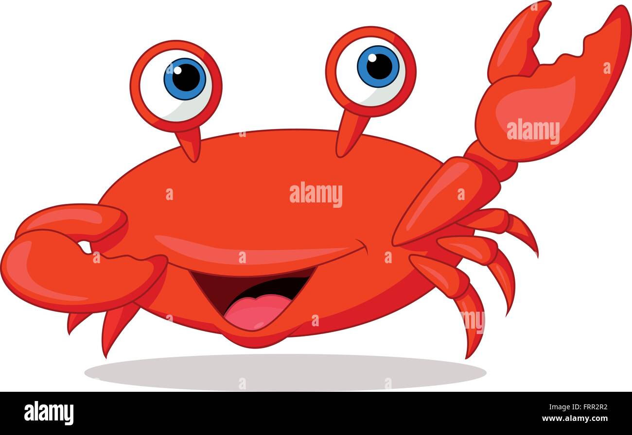 Crab cartoon -Fotos und -Bildmaterial in hoher Auflösung – Alamy