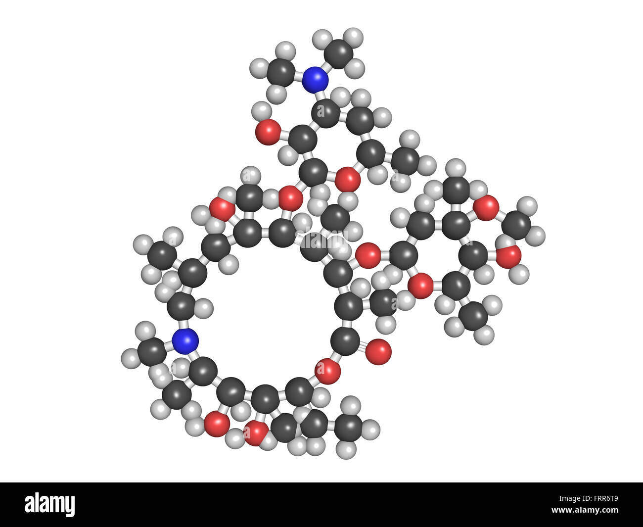 Azithromycin antibiotischen Medikaments (Makrolid-Klasse), chemische ...