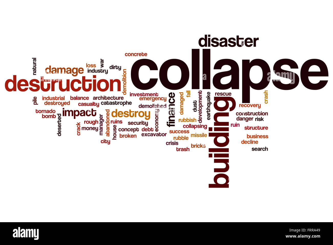 Kollaps gefahr Ausgeschnittene Stockfotos und -bilder - Alamy