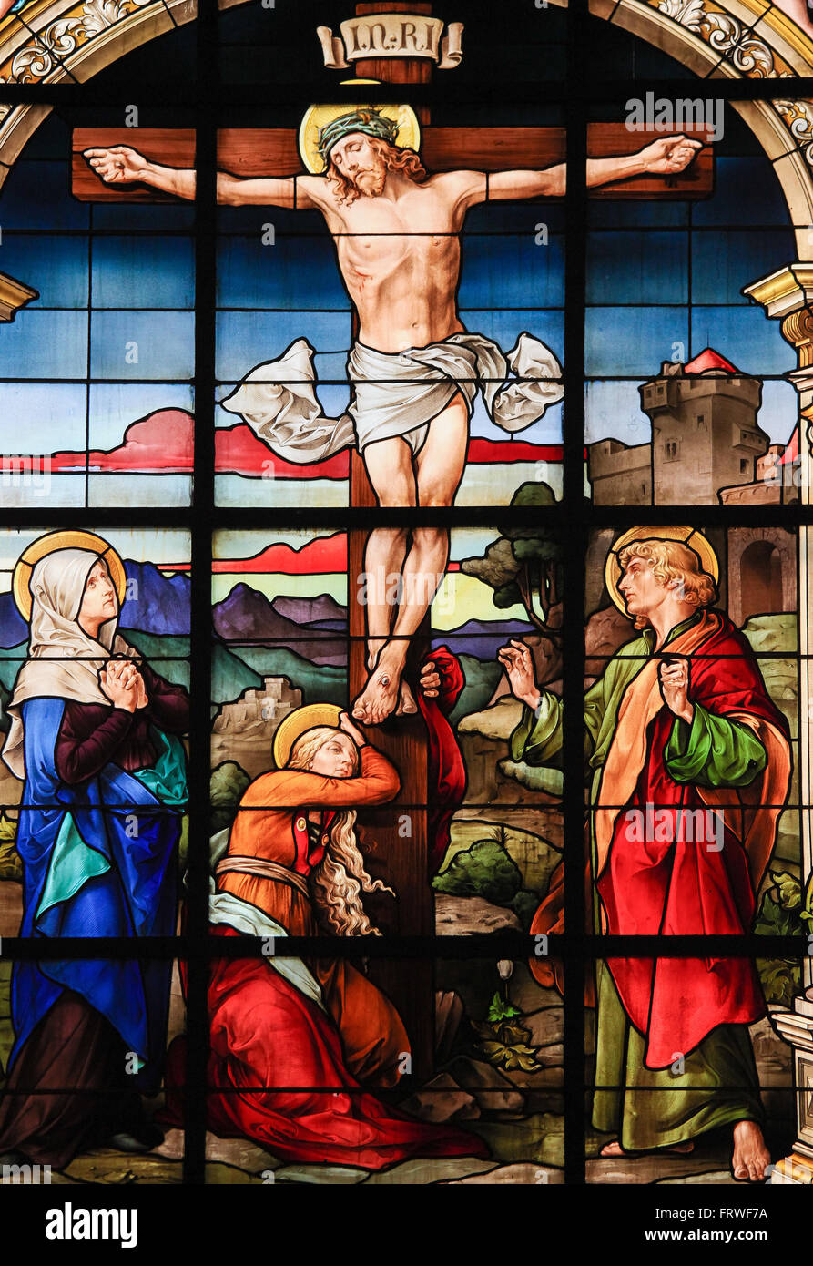 Jesus and crucifixion -Fotos und -Bildmaterial in hoher Auflösung – Alamy