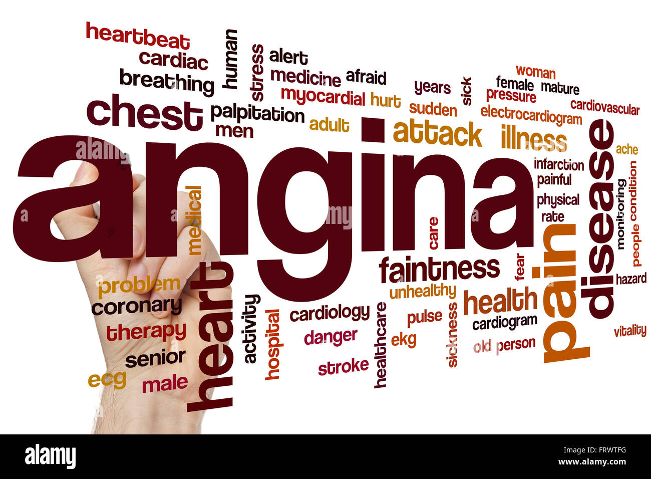 Angina und schmerzhafter menschlicher zustand -Fotos und -Bildmaterial ...