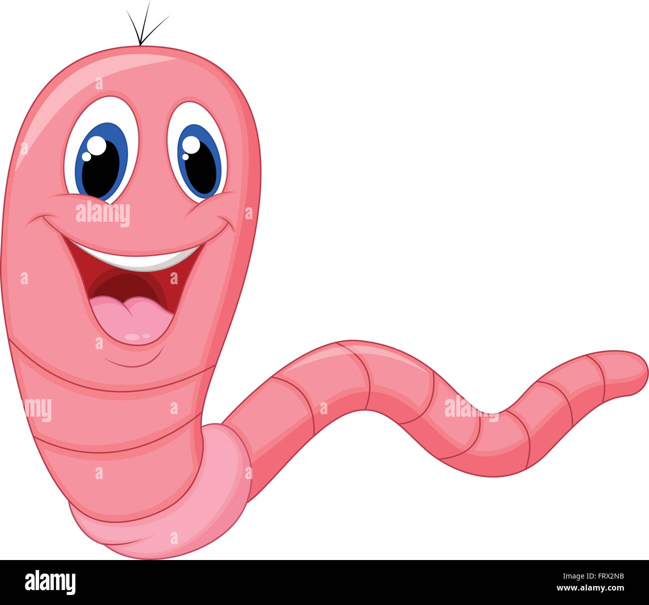 Worm cartoon -Fotos und -Bildmaterial in hoher Auflösung – Alamy