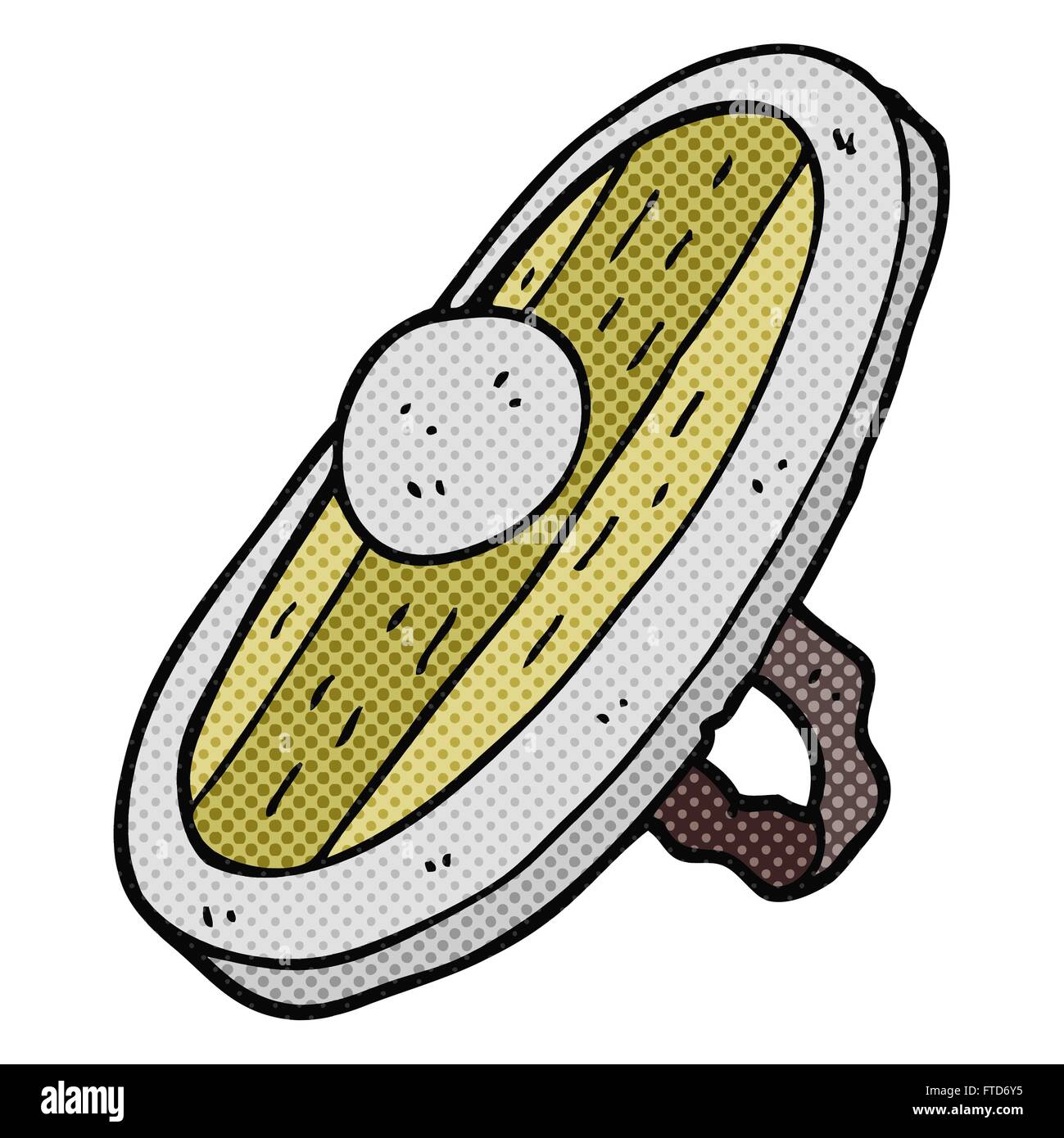Freihändig gezeichnete Cartoon-Schild Stock-Vektorgrafik - Alamy